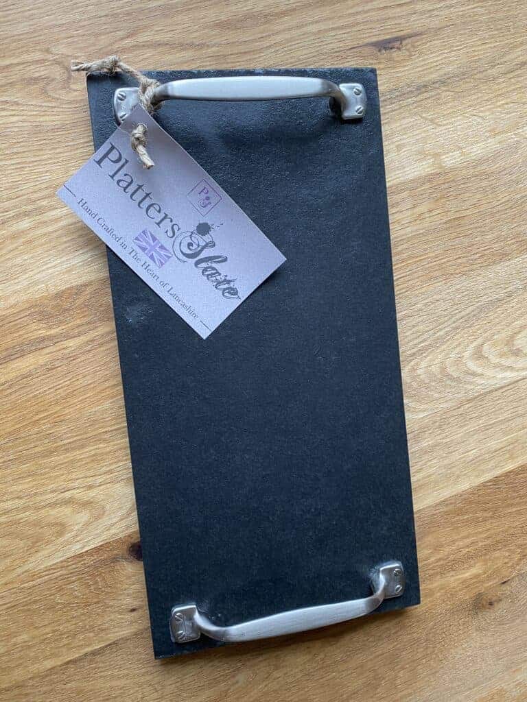 Small Slate With Handles - The Cheeseboard of Harrogate